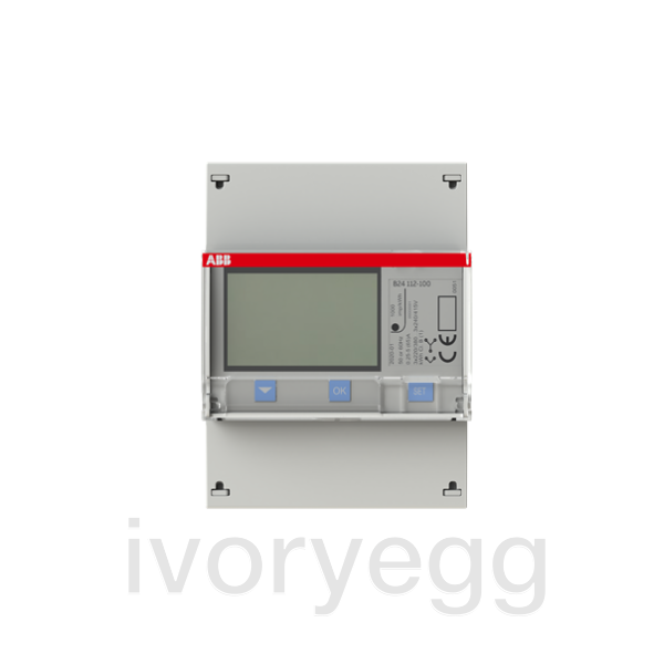 Electricity Meter B24, Modbus RS485, Three phase meter, 1 A by ABB ...