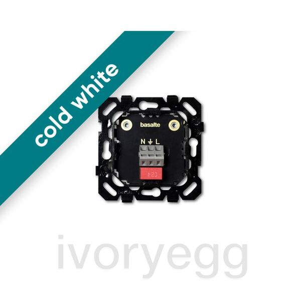 Via Walkway Light LED - 220V (cold white) by BASALTE - Ivory Egg